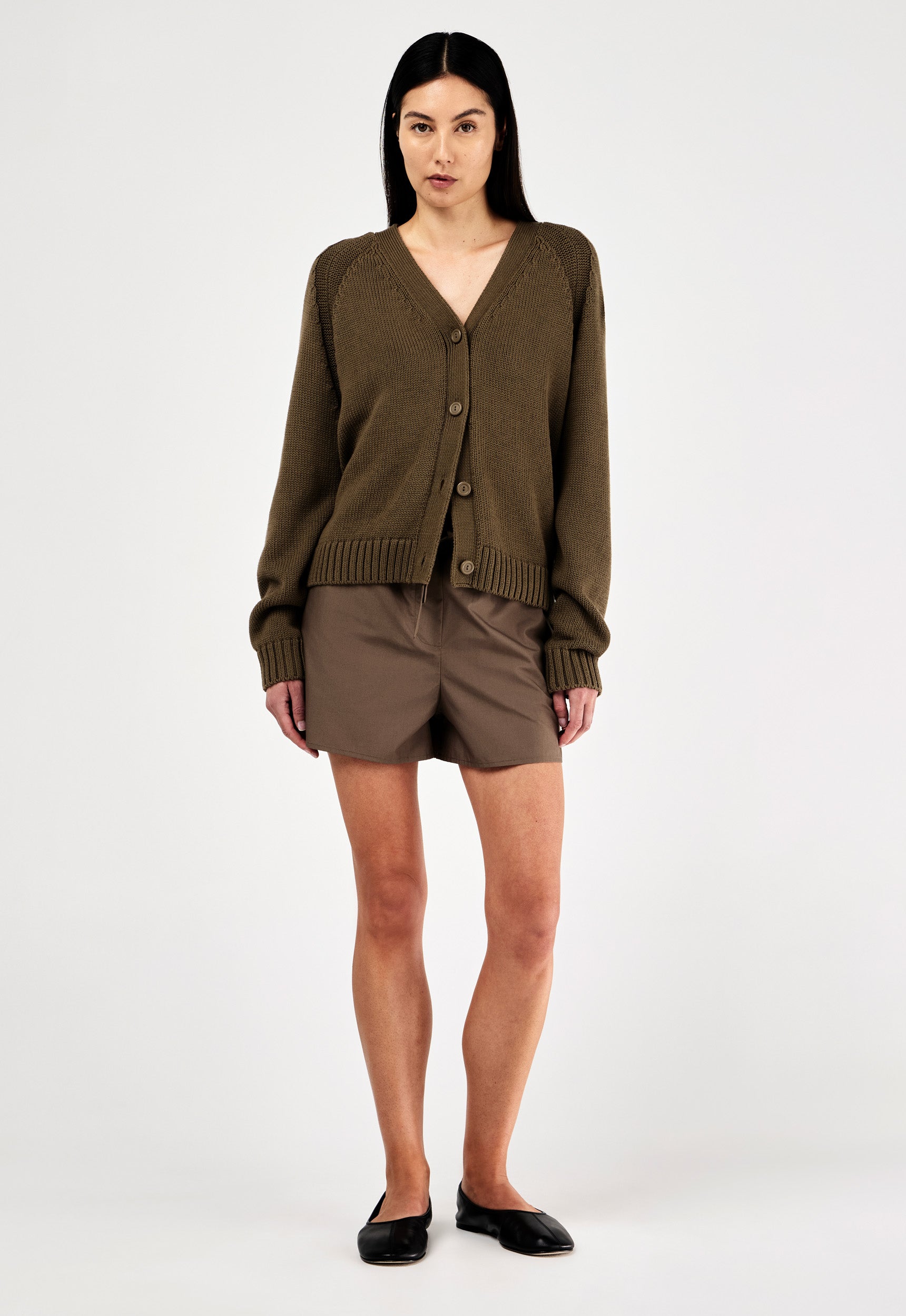 Ball Organic Cotton Cardigan in Trader | Women's Knitwear – Jac + Jack AU