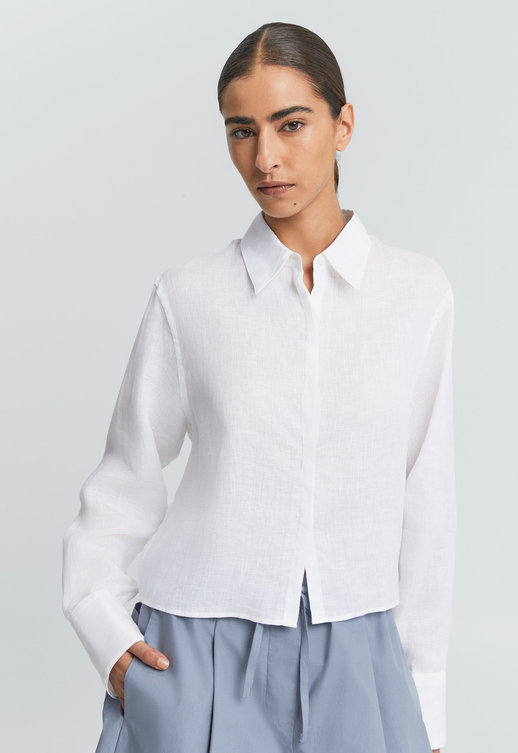 Iona Shirt - White – Jac + Jack AU