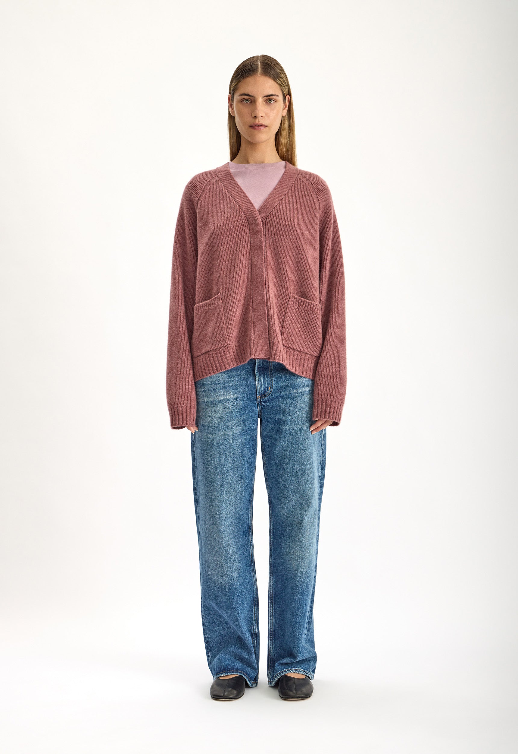 Tallis Wool Cashmere Cardigan in Prunus | Jac + Jack – Jac + Jack AU