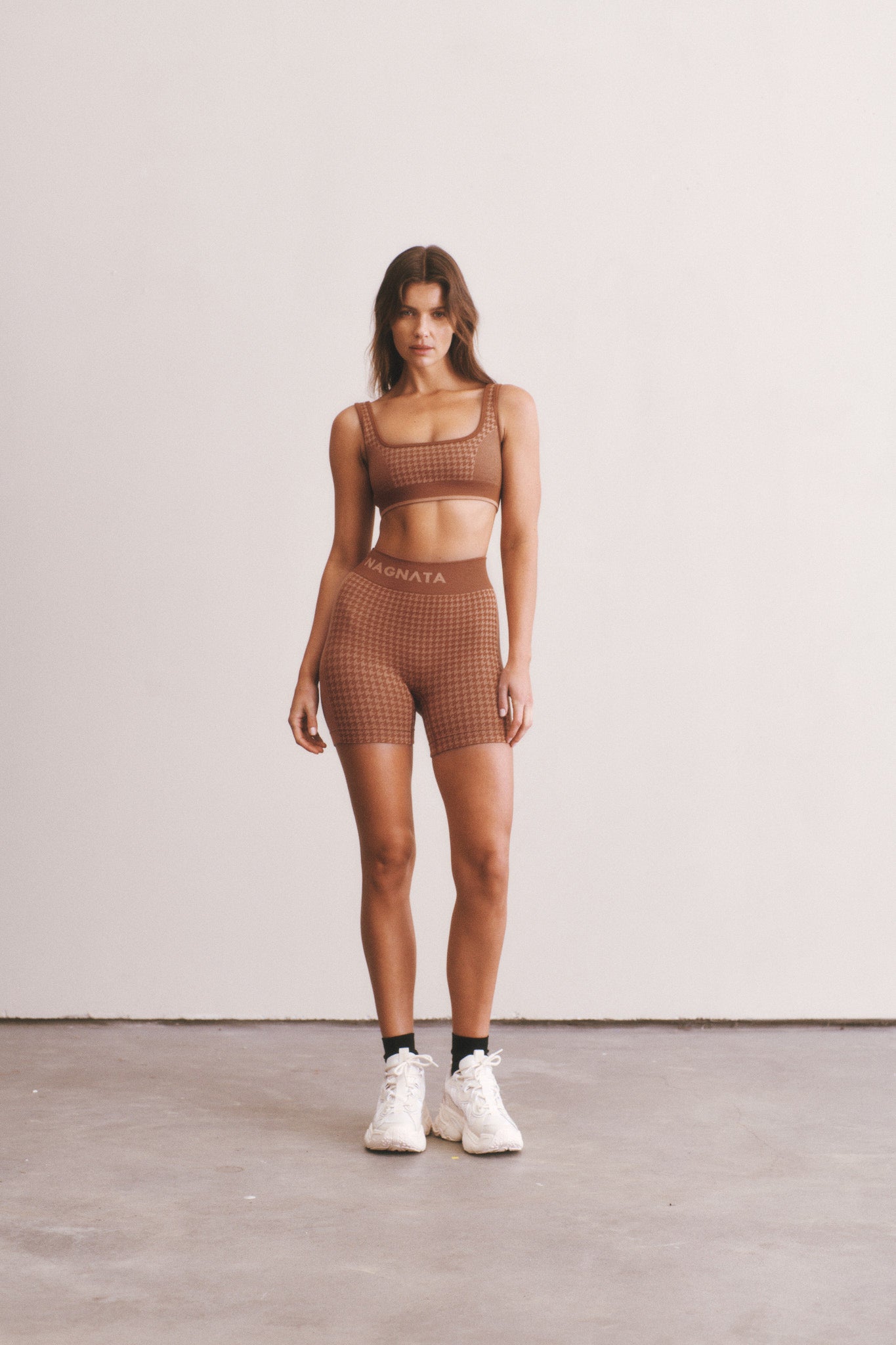 Houndstooth Wool Mini Short - Spice – Jac + Jack AU